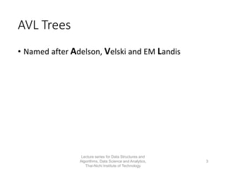 Data Structures and Algorithm - Week 5 - AVL Trees | PDF