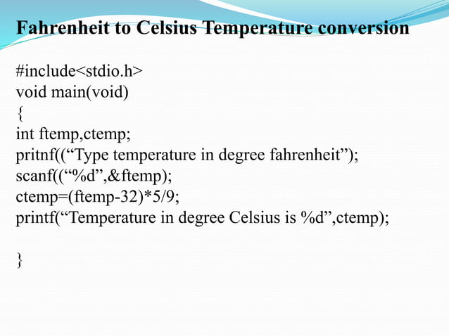 INTRODUCTION TO COMPUTER PROGRAMMING | PPTX
