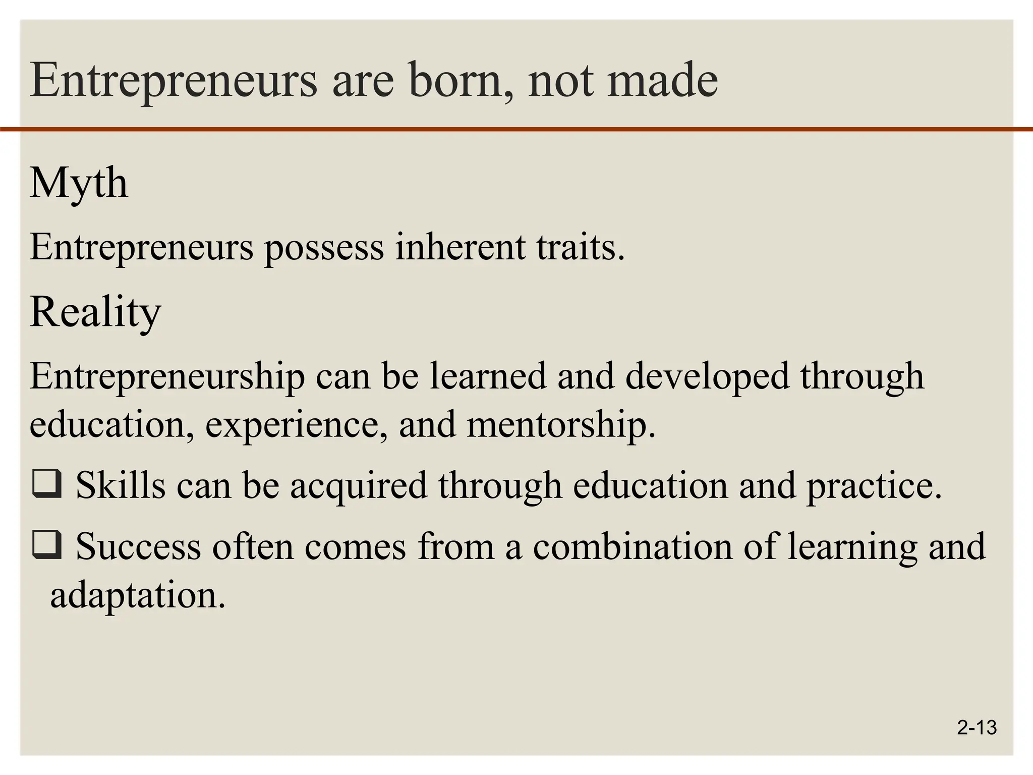 Entrepreneur and Characteristics of Successful Entrepreneurship | PPT