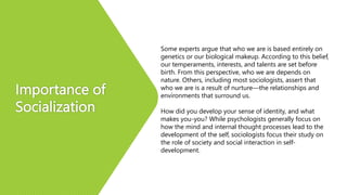 CONTEXT, CONCEPT AND PROCESS OF SOCIALIZATION.pptx