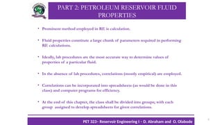 Basic Introduction to Reservoir Engineering d | PPTX