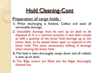 This is the cargo handling stowage course | PPT