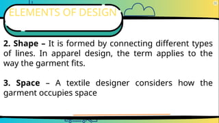EXPLAIN THE ELEMENTS AND PRINCIPLES OF DESIGN IN GARMENT CONSTRUCTION ...
