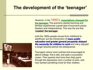 Rep of Teenagers Media contexts | PPT