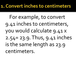 Week 5-Converting Metric Units to Centimeters.pptx