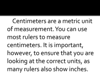 Week 5-Converting Metric Units to Centimeters.pptx