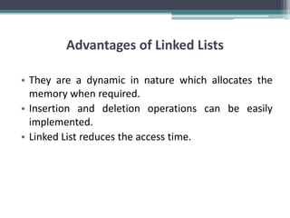 Dynamic Memory & Linked Lists | PPT