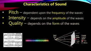 The nature of sound | PPTX