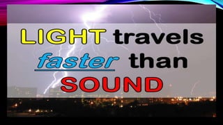 The nature of sound | PPTX