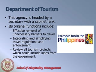 TSM 101 how tourism is organized | PPTX