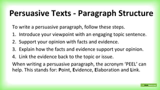 Week 5 Imaginative-persuasive-and-informative-paragraphs | PPTX ...