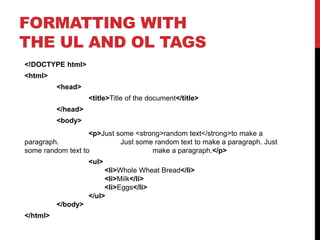 Week 5 Lecture | PPTX