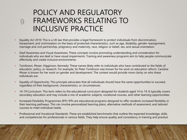 Week 5 &6 Inclusive Practice.pptx | Medical Health