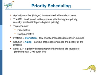 Week 5a.pptx of cpu scheduling operating system class | PPTX