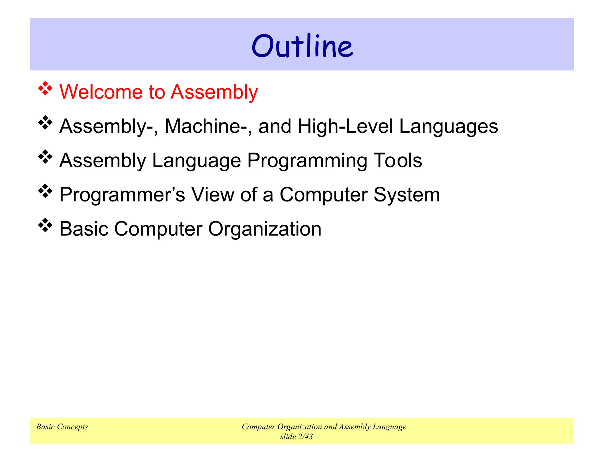 Introduction to assembly programming part 2 | PPT