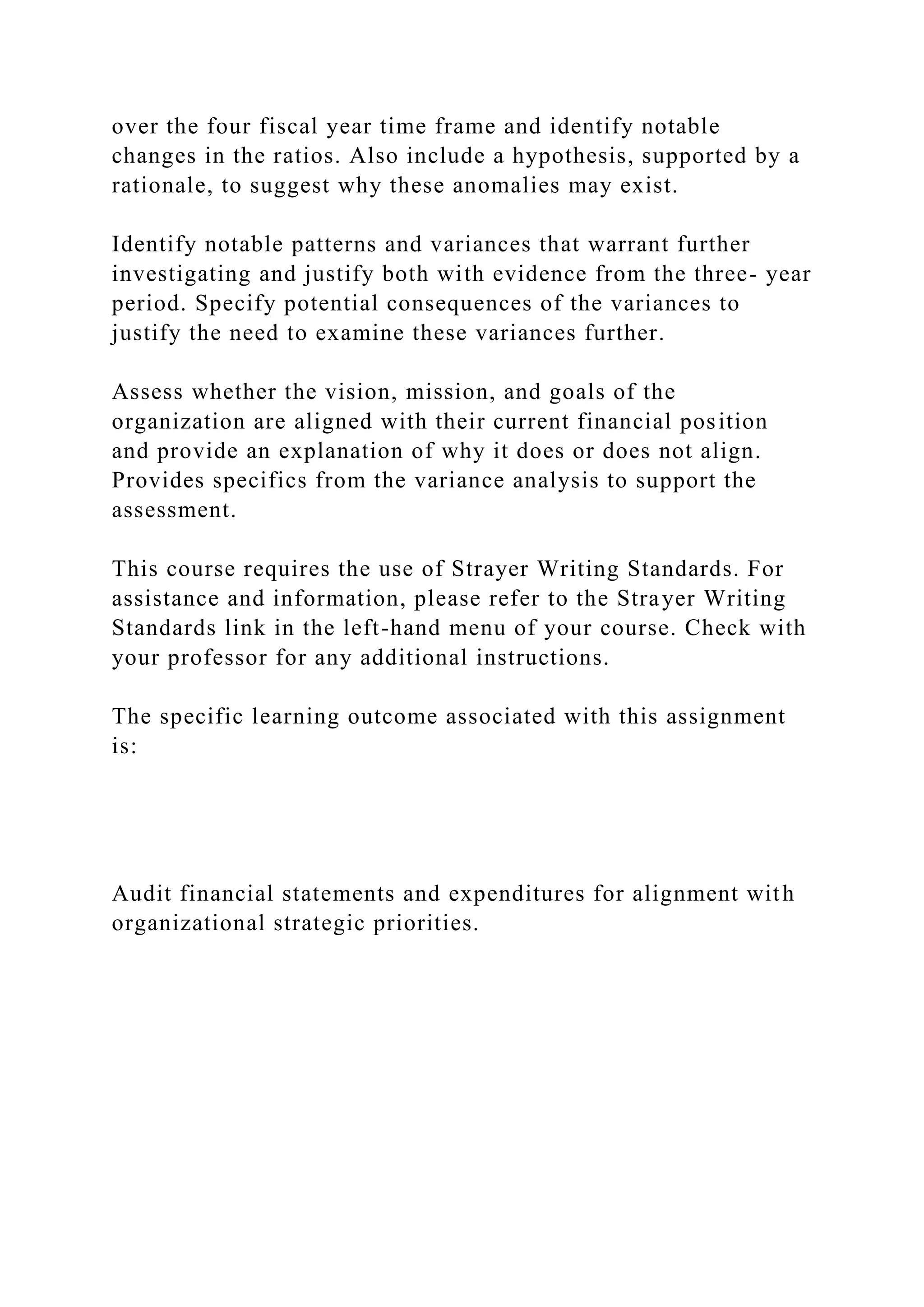 Week 5 Assignment - Strategic Financial AnalysisOverview.docx