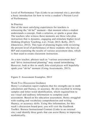 Week 5 Assignment Instructional PlanningIn this assignment you .docx