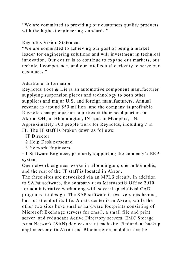 Week 5 Assignment InstructionsIntermediate Strategic IS Plan.docx