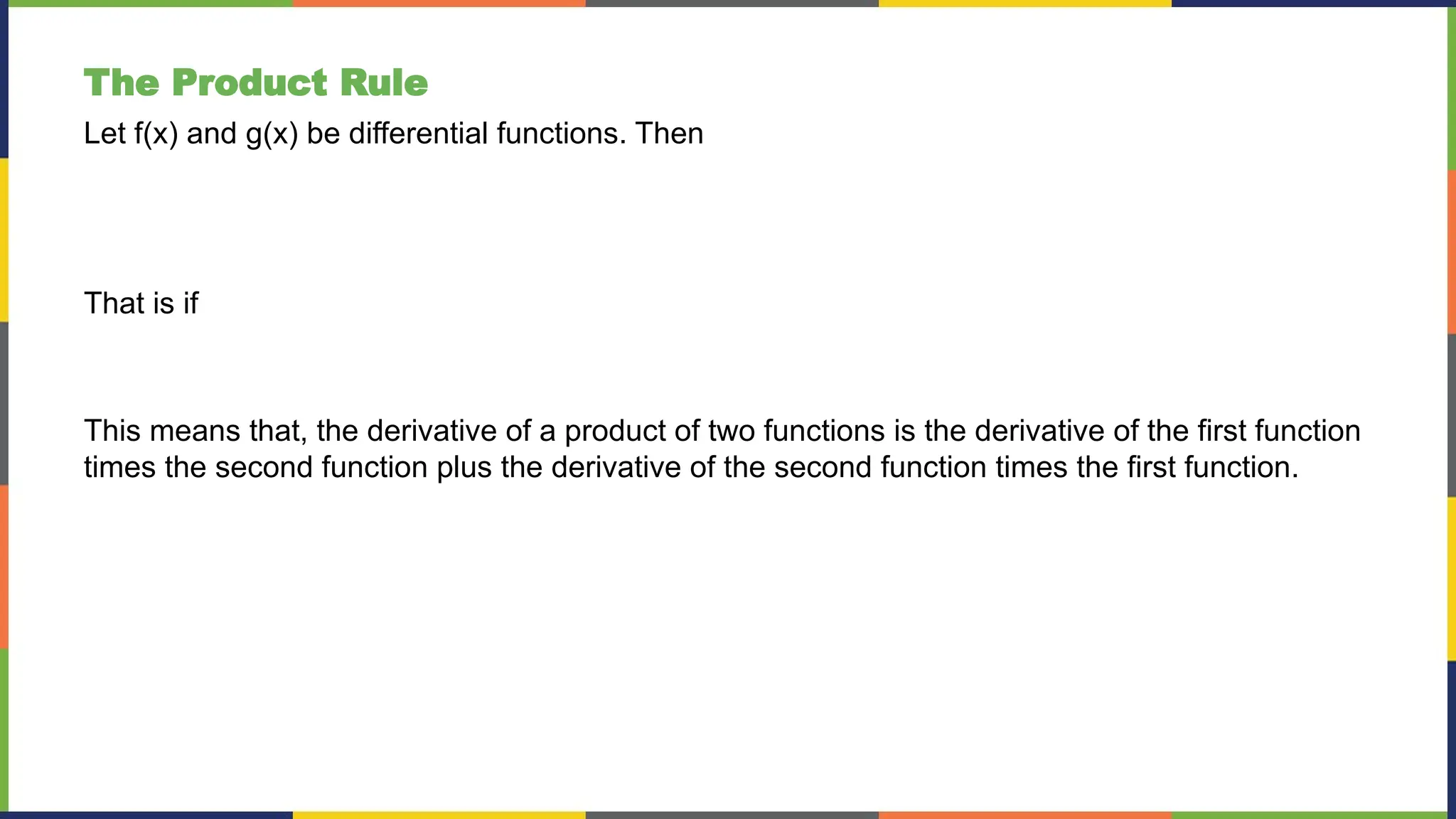 Week 5 Calculus 1 - Differentiation Rules.pptx