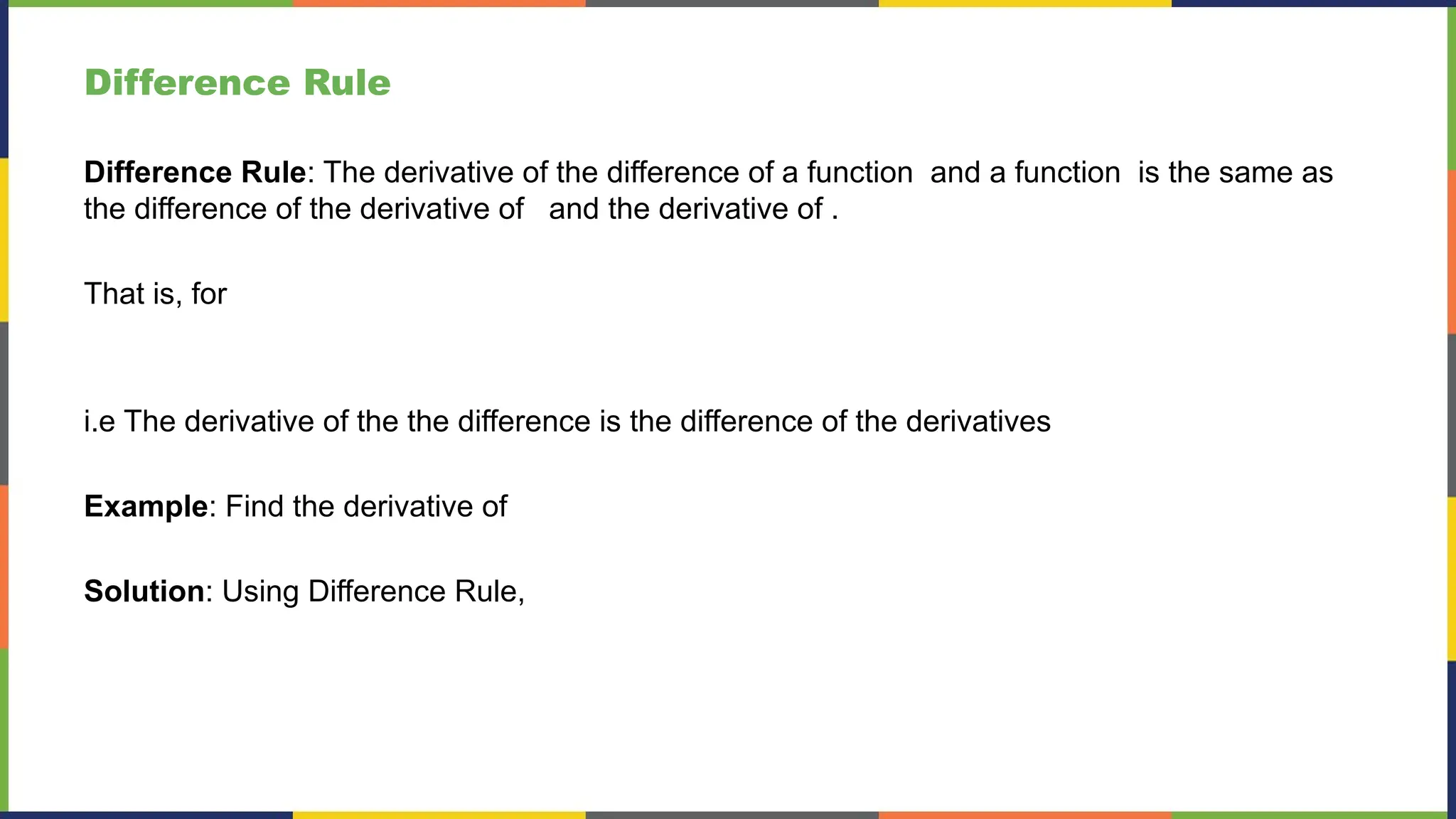 Week 5 Calculus 1 - Differentiation Rules.pptx