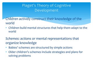 Week 5 Cognitive Development | PPT