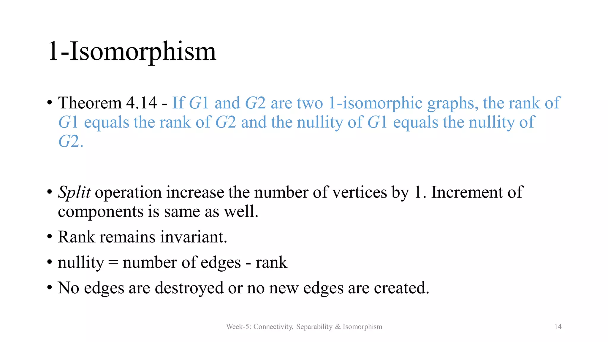 Graph Theory: Connectivity & Isomorphism | PDF