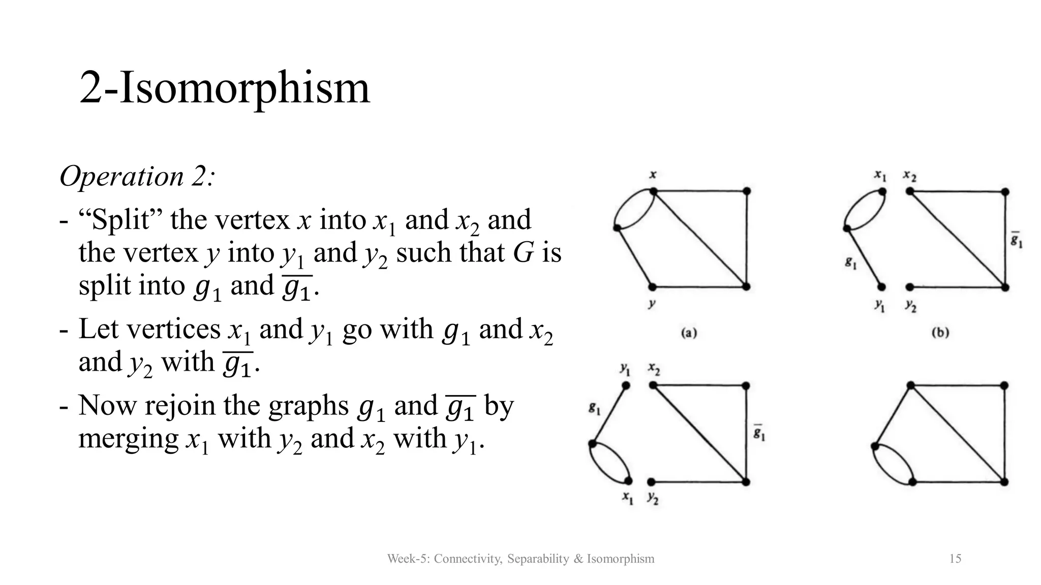 Graph Theory: Connectivity & Isomorphism | PDF