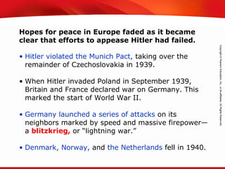 Week 5 day one prelude to world war ii | PPT