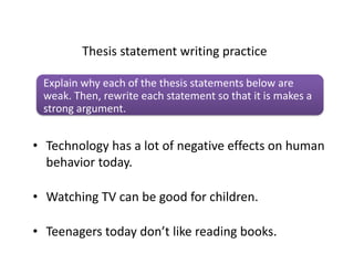 Week 5 deductive essay writing copy | PPT