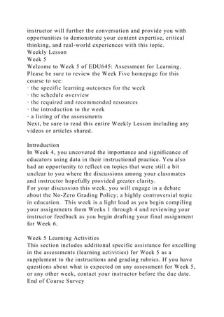 Week 5 Discussion The No-Zero Grading Policy Debate[WLO1] [CLOs.docx