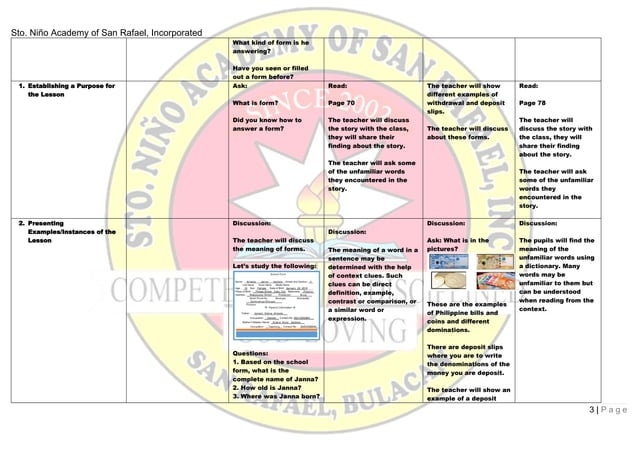 WEEK 5 DLL ENGLISH 5 ENGLISH 5 DLL FOR ENGLISH | DOCX