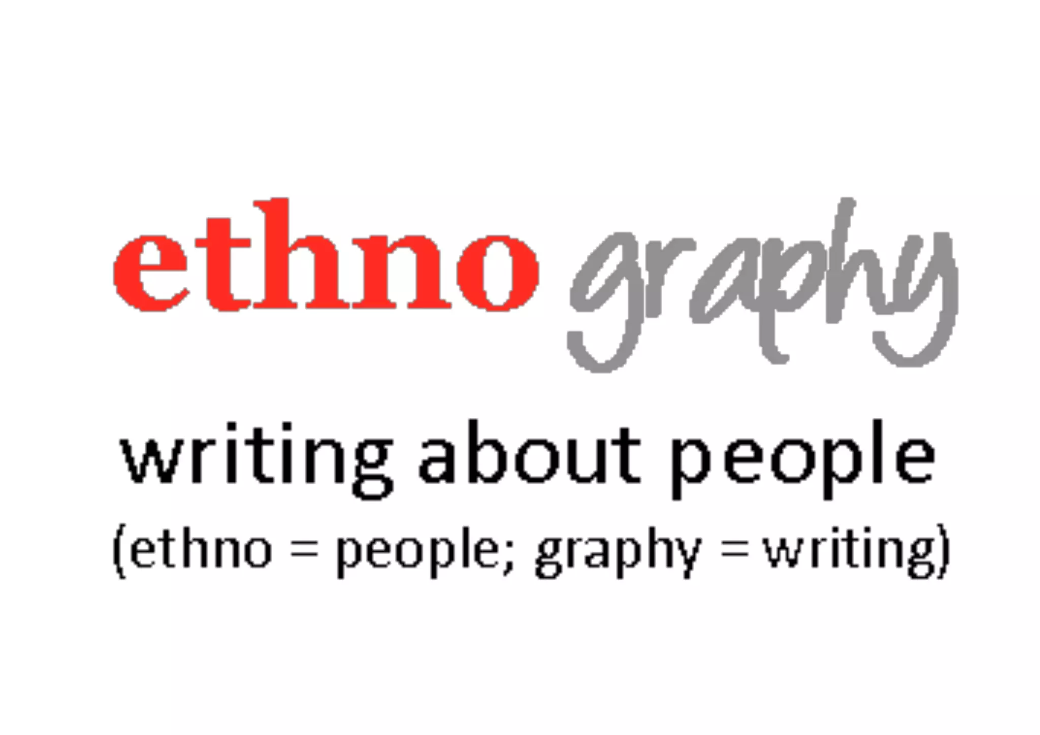ETHNOGRAPHY II: Data Analysis & Writing Ethnography | PDF
