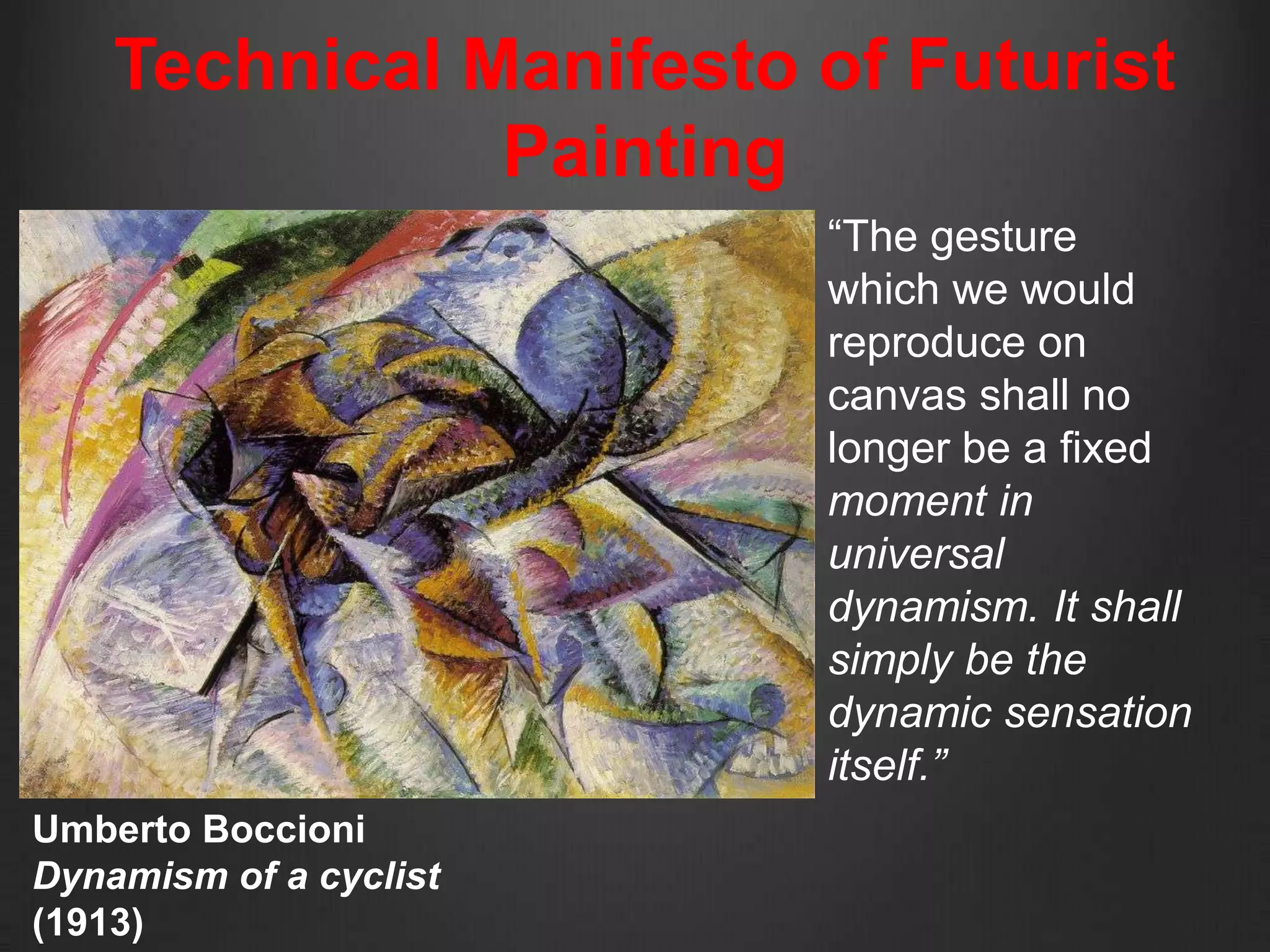 Week 5 Futurism | PPTX