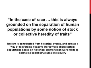 racialized boundaries, race, nation and the anti-racist struggle | PPT