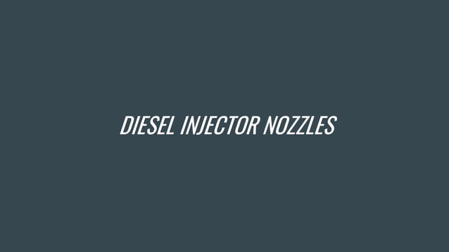 HEUI, Injector Nozzle, Pre-Heating systems _ Vacuum Pump.pptx