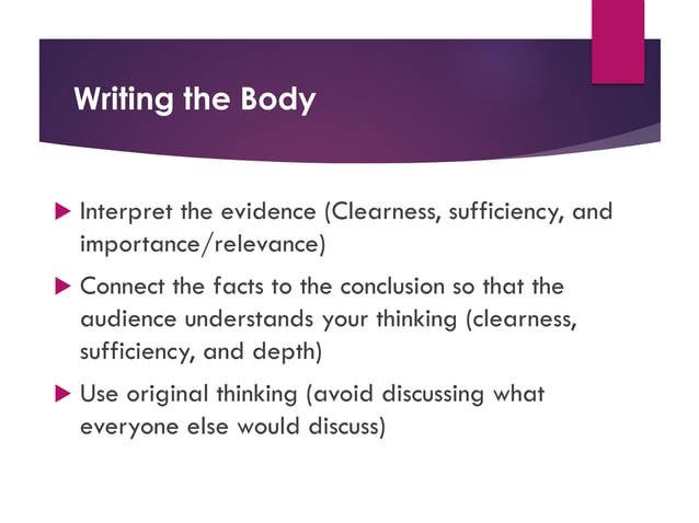 Week 5 inductive essay writing copy | PDF