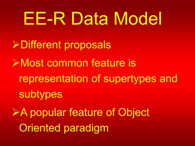 Week 5 Lecture 09-10 Extended Entity Relationship Diagram, Practice ...