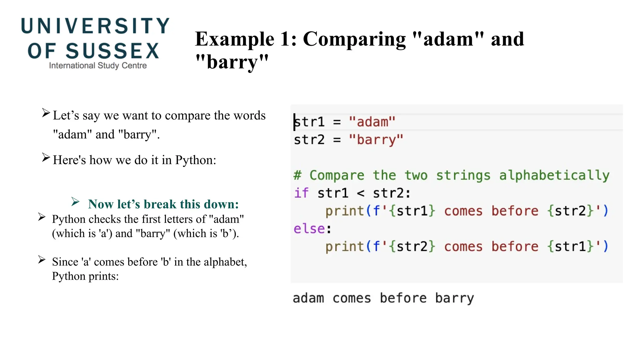 ADST university of Sussex foundation class | PPT