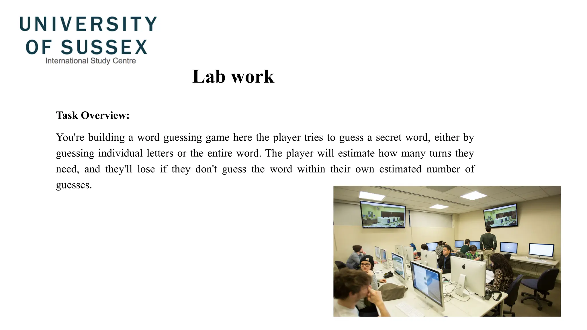 ADST university of Sussex foundation class | PPT