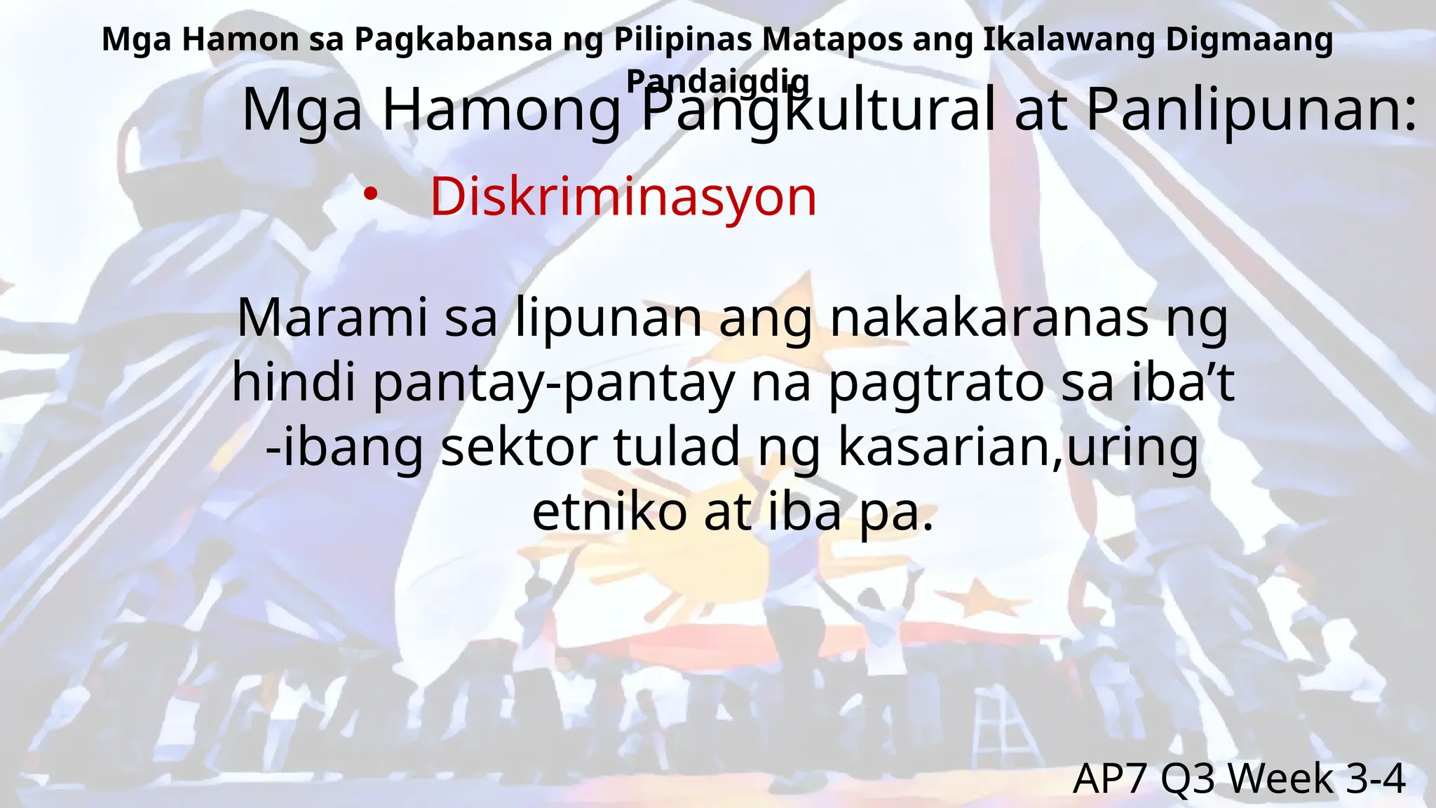 WEEK5_Mga Hamon sa Pagkabansa ng Pilipinas.pptx