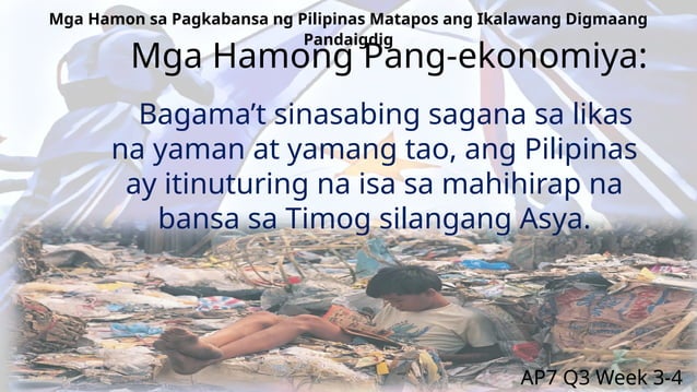 WEEK5_Mga Hamon sa Pagkabansa ng Pilipinas.pptx
