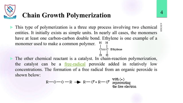 types of polymerization (Polymerization reaction | PPTX | Chemistry ...