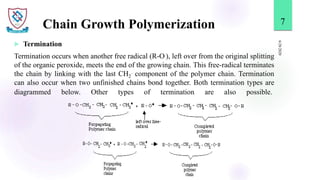 types of polymerization (Polymerization reaction | PPTX