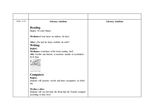 Week 5 planning | DOCX
