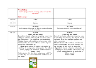 Week 5 planning | DOCX