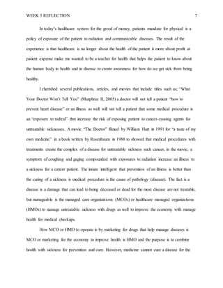 Week 5 reflection essay paper (2) | DOCX