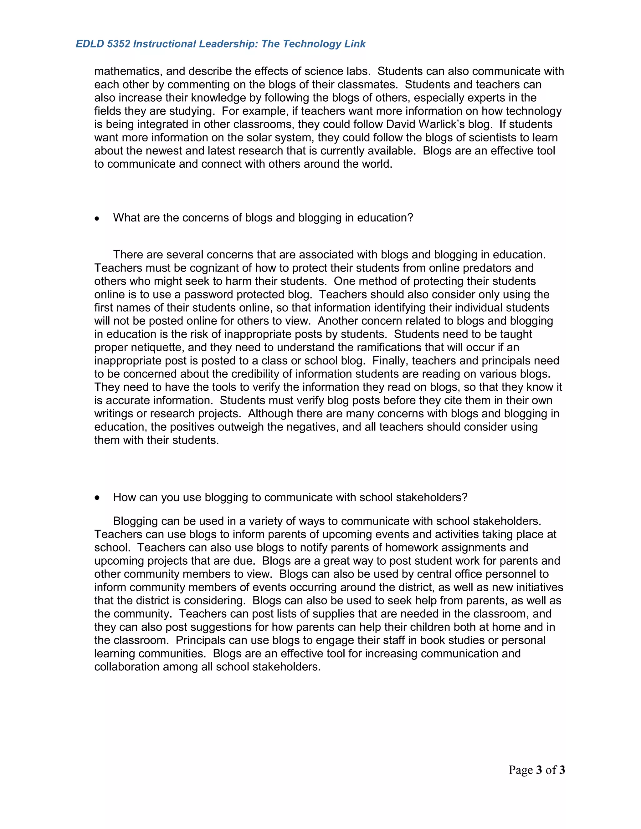 Week 5 Reflections | PDF