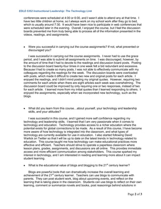 Week 5 Reflections | PDF