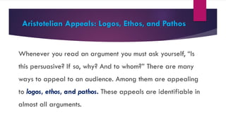 Week 5 rhetorical analysis (written) | PPT