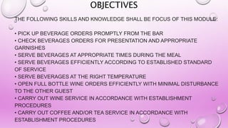 Serve Beverage Orders Power point Presentation | PPTX